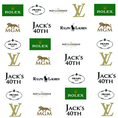 &REPEATED LOGOS ON backdrop",custom logo/wording/age on backdrop - 6ft ...