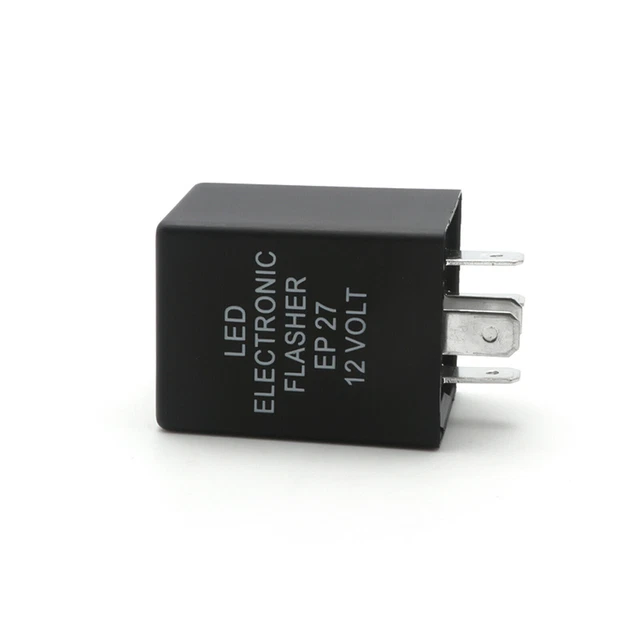 12V 5-PIN EP27 FL27 LED Flasher Relay Fix For LED Turn Signal Lamps Hyper Flash EUR 5,80 ...