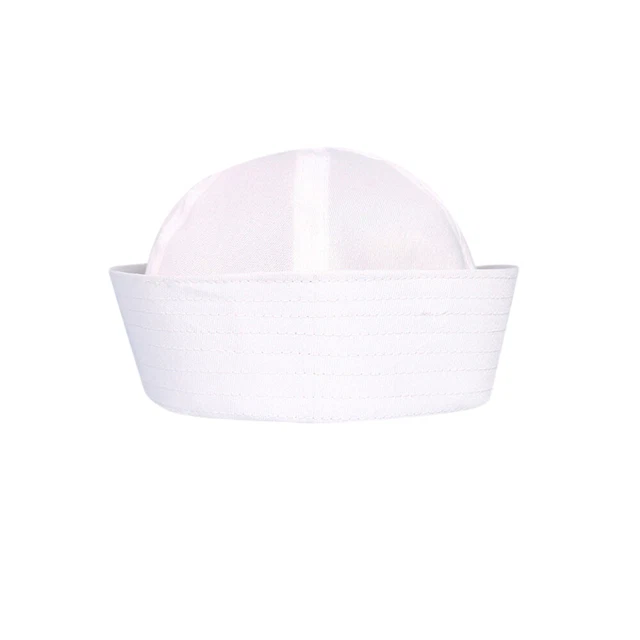 MENS CAPS AND Hats Masquerade Costume White Sailor Women Man £6.49 ...