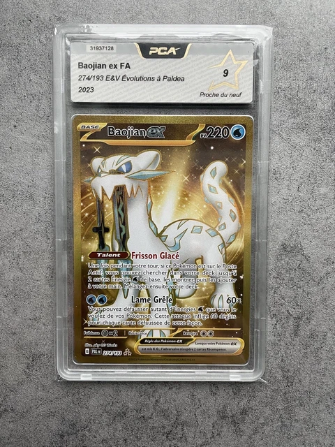 CARTE POKEMON Baojian Ex Gold 274/193 Évolutions A Paldea PCA 9 EUR 40 ...