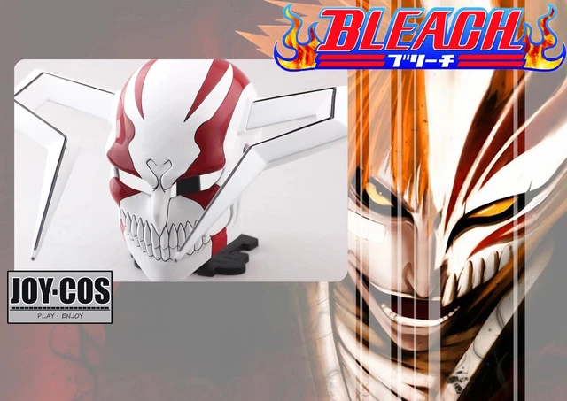 BLEACH KUROSAKI ICHIGO tensa bankai cosplay full face mask helmet red ...