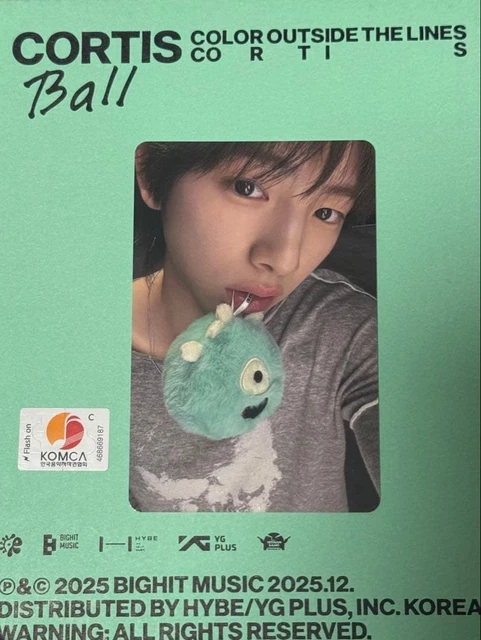 CORTIS CORTIS ENCLOSED trading card Ball ver. Juhoon £85.68 - PicClick UK