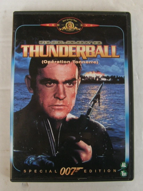 DVD THUNDERBALL - Sean CONNERY / Claudine AUGER - JAMES BOND 007 EUR 7,99 - PicClick FR