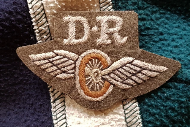 WW2 BRITISH ARMY DISPATCH RIDER ,cloth patch ORIGINAL EUR 62,76 ...