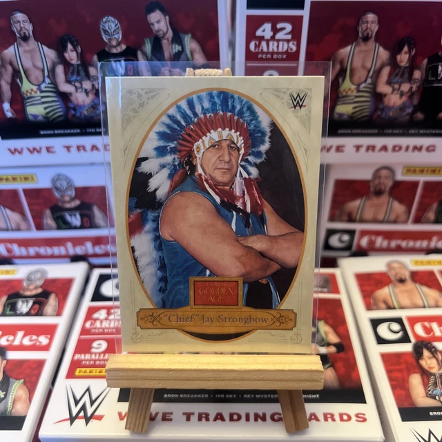 CARTA CHIEF JAY Strongbow 2023 Panini Chronicles WWE GOLDEN AGE #178 ...