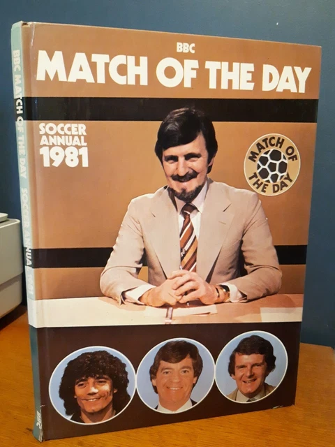 MATCH OF THE Day BBC Soccer Annual 1981 vintage hardback football book ...