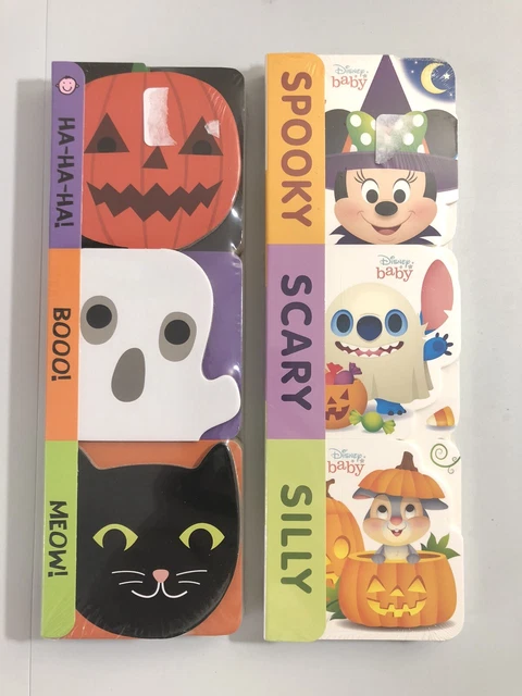 HALLOWEEN MINI CHUNKY Board Books - Disney Baby and Priddy Books - 6 ...