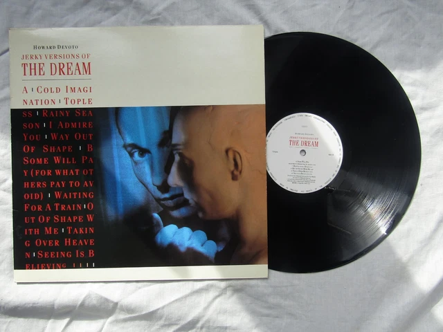 HOWARD DEVOTO LP JERKY VERSIONS OF THE DREAM white virgin v2272 EX+ ...