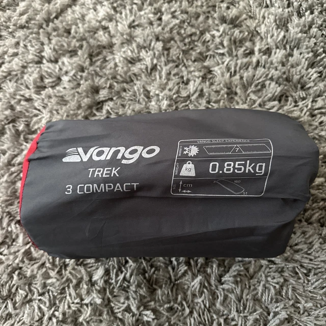 VANGO TREK 3 Compact Self-Inflating Sleeping Mat Red £21.48 - PicClick UK