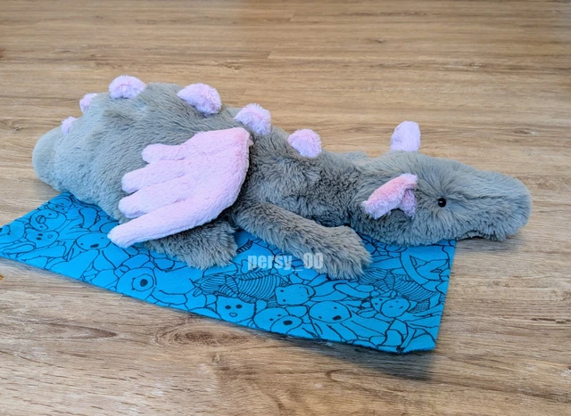 JELLYCAT MALACHY DRAGON large BNWT soft toy with dust bag £83.88 ...
