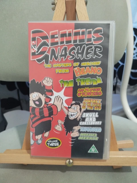 BEANO DENNIS & Gnasher Vol 3 Uk Pal Vhs Videotape Rare Retro Vintage ...