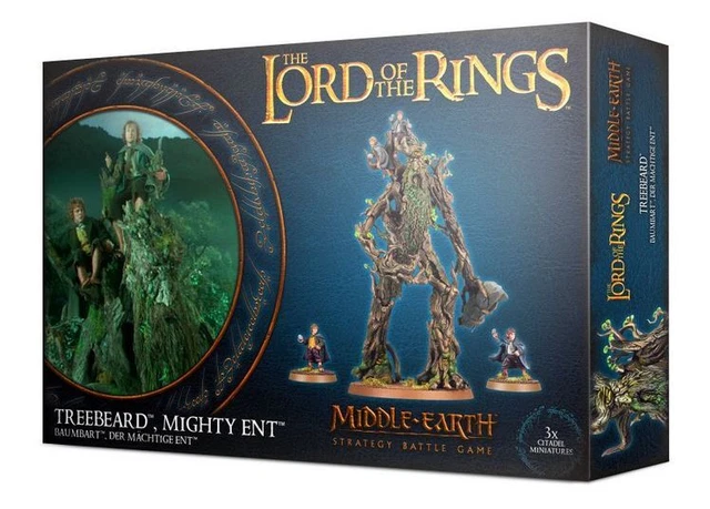 HERR DER RINGE Baumbart der mächtige Ent Games Workshop Hobbit HDR ...
