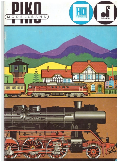 DDR PIKO MODELLBAHN H0 Katalog von 1980 EUR 18,00 - PicClick DE