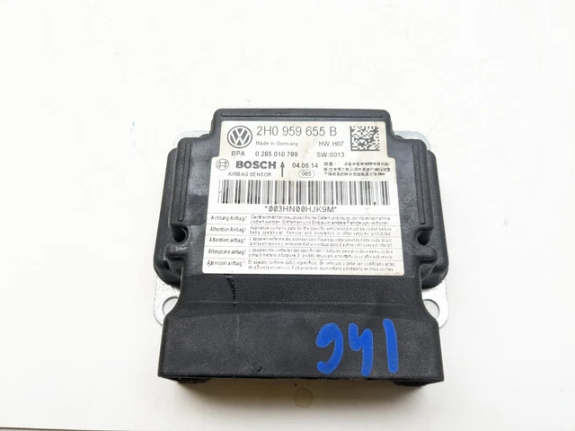 VOLKSWAGEN AMAROK AIRBAG Control Module Ecu 2H0959655B Mk1 2014 £39.99 ...