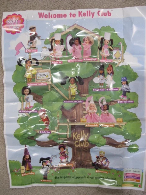 WELCOME TO KELLY CLUB Barbie Doll Store COLLECTOR Poster TOMIKA KAYLA ...