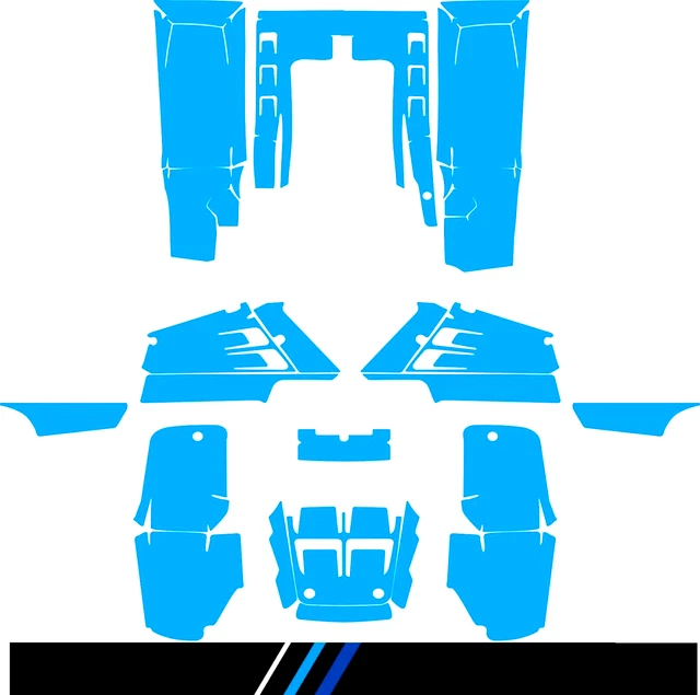 YAMAHA BANSHEE 350 Vector Template ESCALA REAL 1:1 £13.88 - PicClick UK
