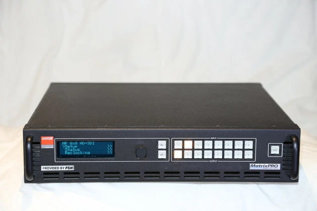 BARCO FOLSOM - MatrixPRO 8x8 HD-SDI and SD-SDI Router $147.28 - PicClick