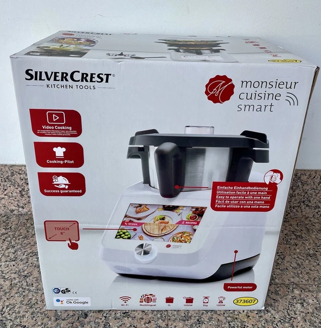 ROBOT CUCINA MONSIEUR Cuisine Smart SilverCrest Lidl Offerta Nuovo ...
