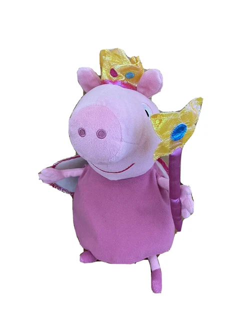 TY FAIRY PRINCESS Peppa Pig Soft Toy Plush Excellent Condition 30cm £2. ...
