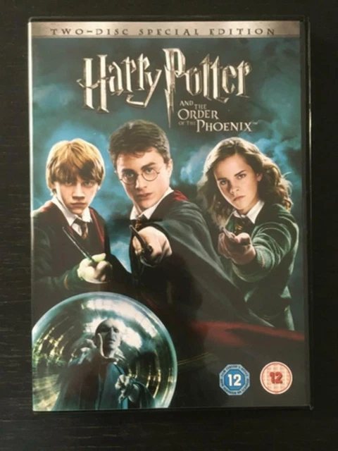 HARRY POTTER AND The Order Of The Phoenix Daniel Radcliffe DVD Top ...