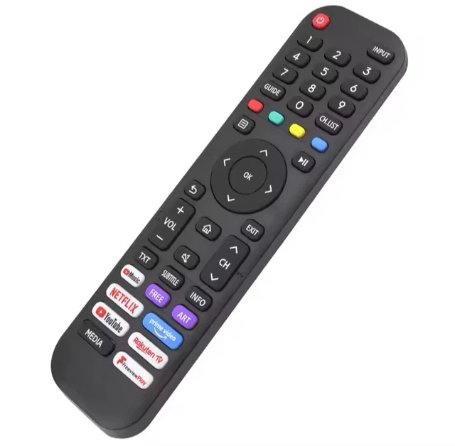 HISENSE UNIVERSAL SMART TV Remote Control VIDAA Netflix YouTube ...