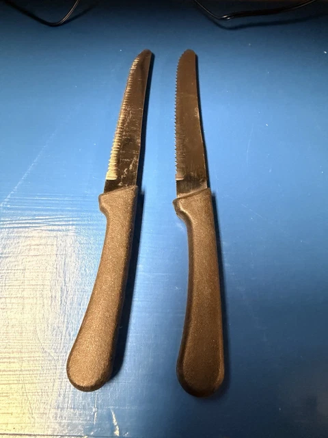 RARE SHONEY'S RESTAURANT Branded Set Of 2 Knives Memorabilia Big Boy ...