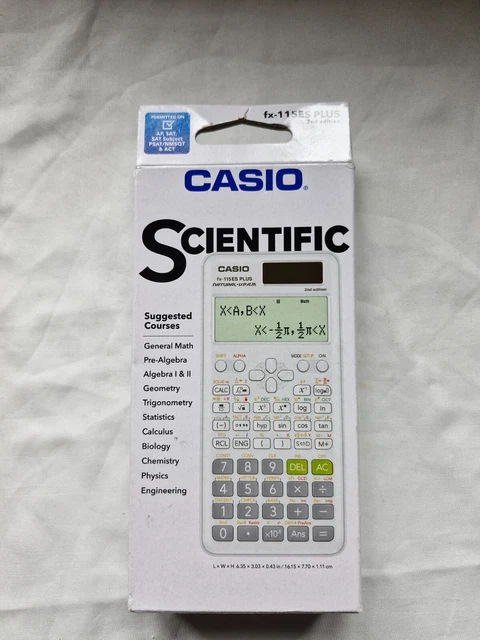 CASIO FX- 115ES PLUS 2nd edition scientific calculator NEW £19.99 ...
