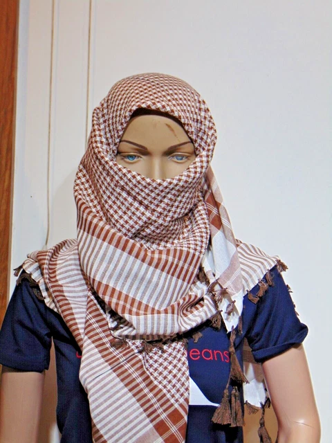 SHEMAGH PALESTINE KEFFIYEH Military Tactical Desert Outdoor Hiking ...
