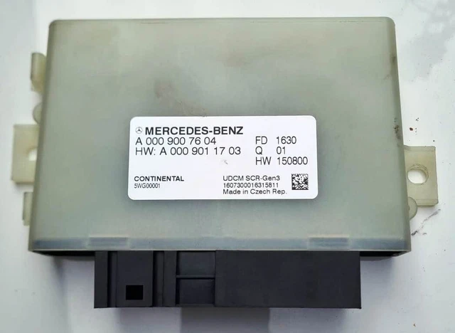 MERCEDES ADBLUE CONTROL Module Unit EGR ECU W205 W213 W177 W907 SCR ...