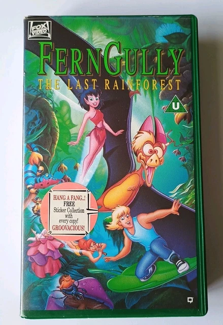 FERN GULLY - The Last Rainforest Vhs Tape (U) PAL 1992 With Original ...