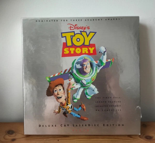 DELUXE CAV LASERDISC Edition TOY STORY 1995 Pixar U 2-sided ...