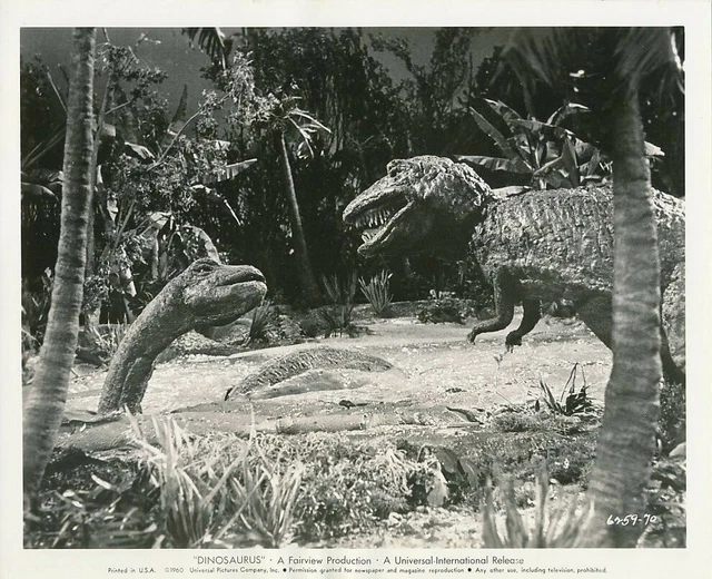TYRANNOSAURUS REX DINOSAUR ORIGINAL Vintage 1960 DINOSAURUS Sci Fi ...