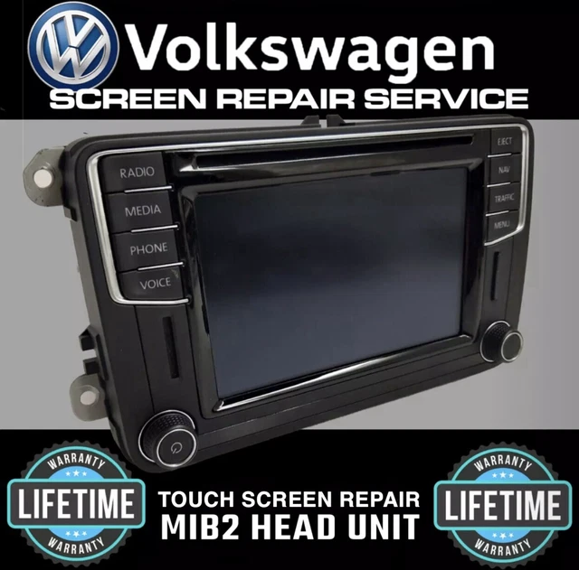 VW TIGUAN DISCOVER Media Touch Screen Display Repair Replacement MIB ...