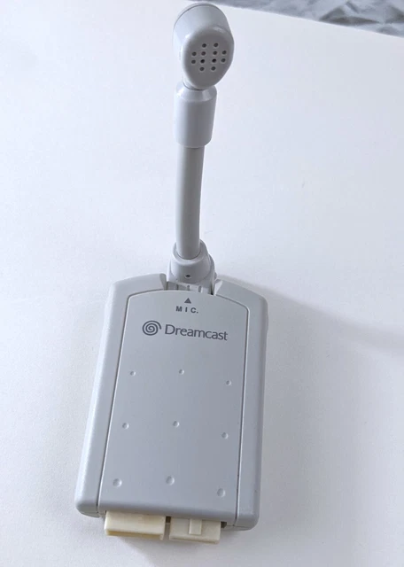 SEGA DREAMCAST MICROPHONE Adapter & Mic HKT-7200 Seaman Alien Front ...