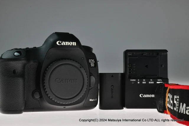 CANON EOS 5D Mark III 22.3MP Appareil Photo Numérique Corps Excellent ...