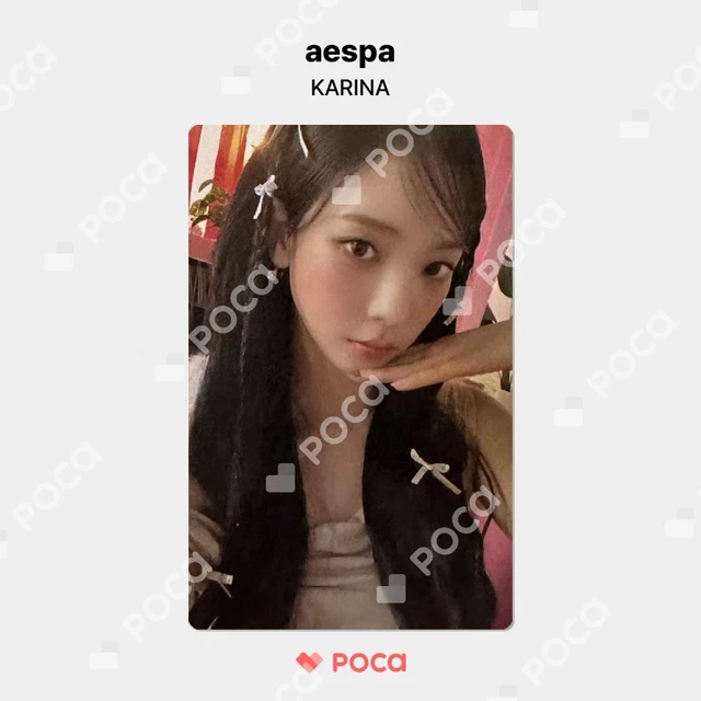 [AESPA KARINA] #POTD #aespa SECRET MESSAGE AR CARD Photocard EUR 17,89 - PicClick FR