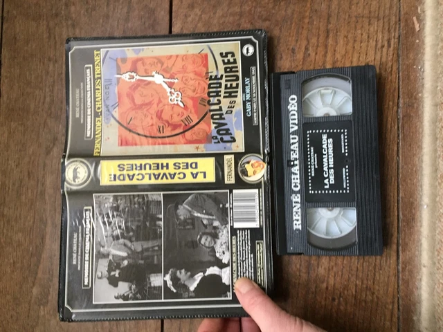 CASSETTE VIDEO VHS CINEMA RENE CHATEAU CAVALCADE DES HEURES fernandel morlay 1 EUR 5,00 ...