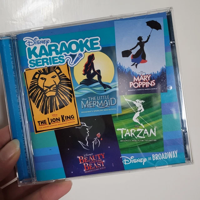 DISNEY ON BROADWAY Karaoke Series Sing-Along Soundtrack CD Vocals ...