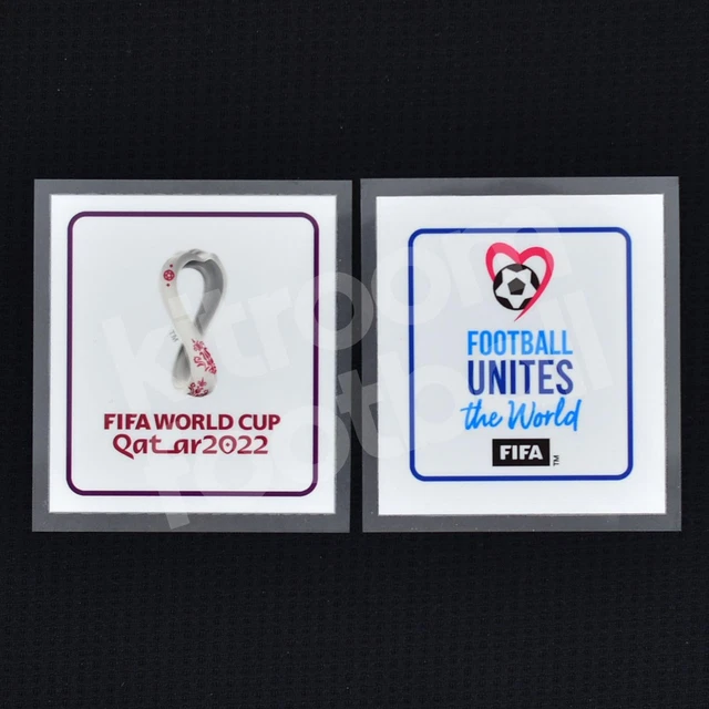 OFFICIAL FIFA WORLD Cup Qatar 2022 Patch + Football Unites v5 Avery for ...