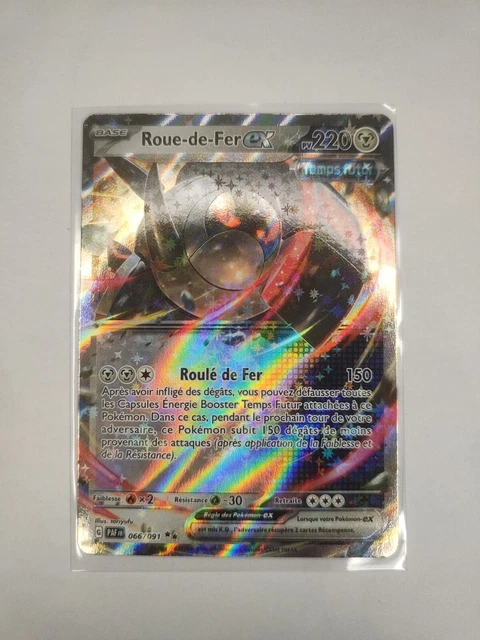 CARTE POKÉMON - Roue-de-Fer EX 066/091 - Destinées De Paldea EV04.5 EUR 6,00 - PicClick FR