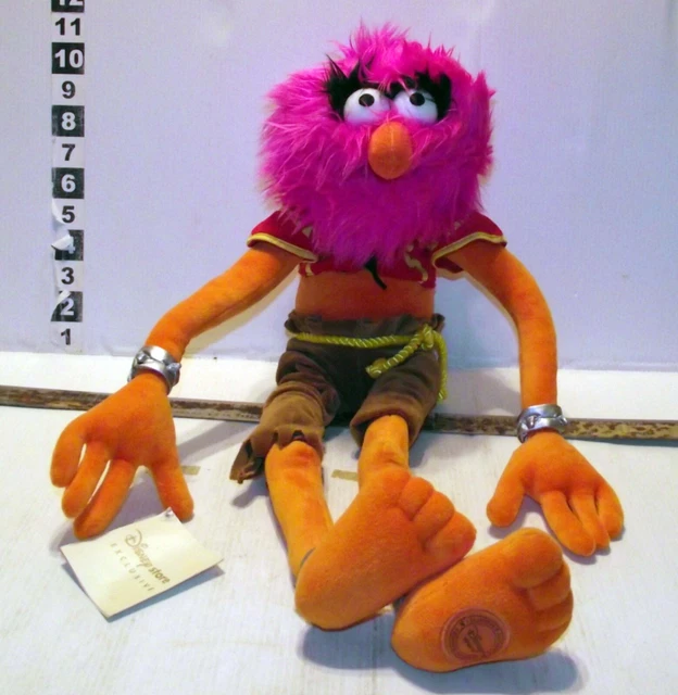DISNEY STORE THE Muppet Show 20" Bendy Poseable Animal Soft Toy Plush £ ...