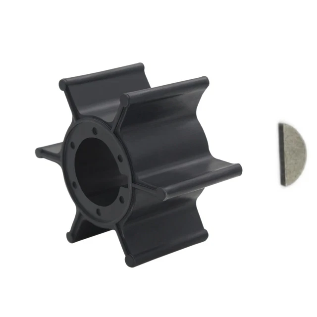 WATER PUMP IMPELLER&KEY For Yamaha Mariner Outboard 8 15 HP 47-95611M ...