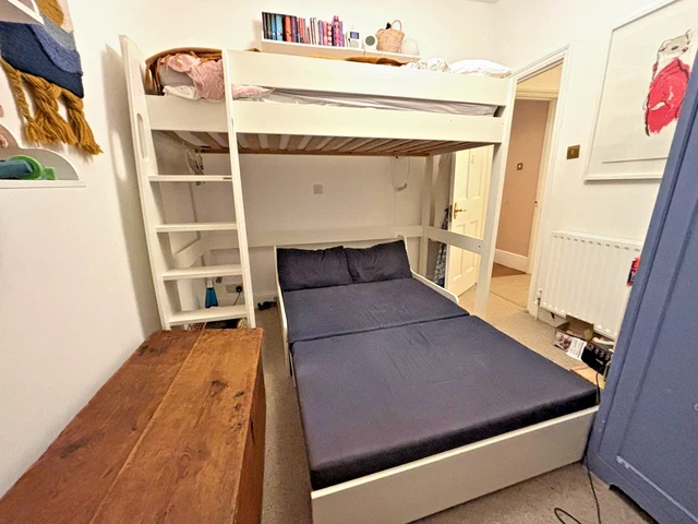 STOMPA UNO HIGH Sleeper / Single Bunk Bed with Double Sofa Bed ...