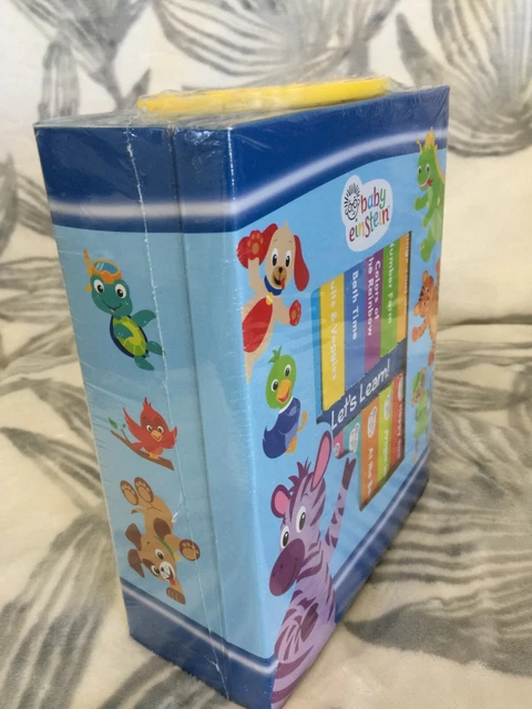BABY EINSTEIN LET'S Learn My First Library Set Of 12 Story Books New ...
