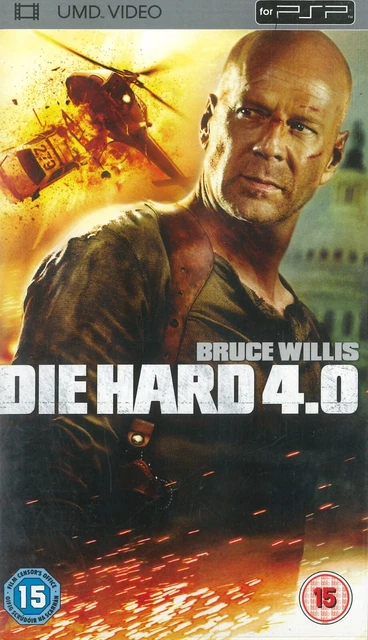 DIE HARD 4.0 (2007) UMD, Bruce Willis, Justin Long, Timothy Olyphant [Region 2] £2.99 - PicClick UK