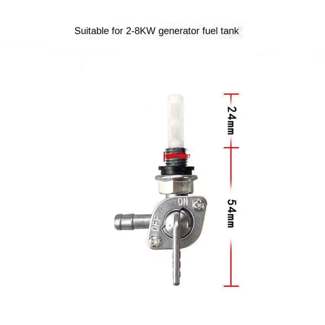 ON/OFF FUEL TANK Switch 2-8KW Gasoline Generator Tank Switch $12.10 ...
