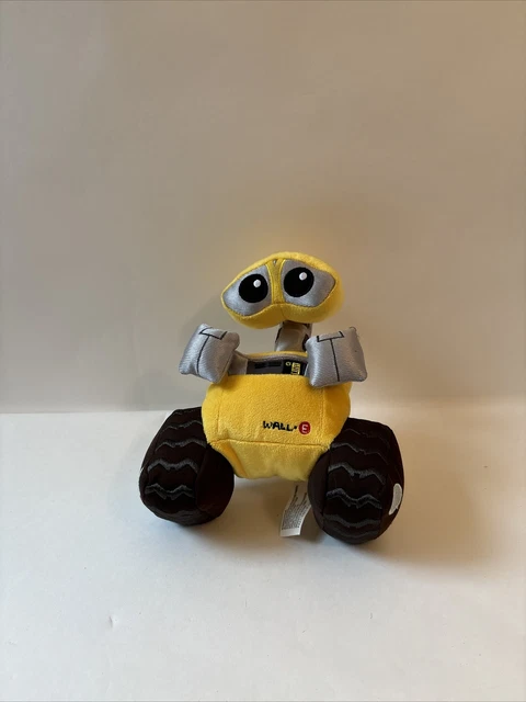 EXCLUSIVE DISNEYLAND WALT Disney Store Wall E Plush Stuffed Yellow ...