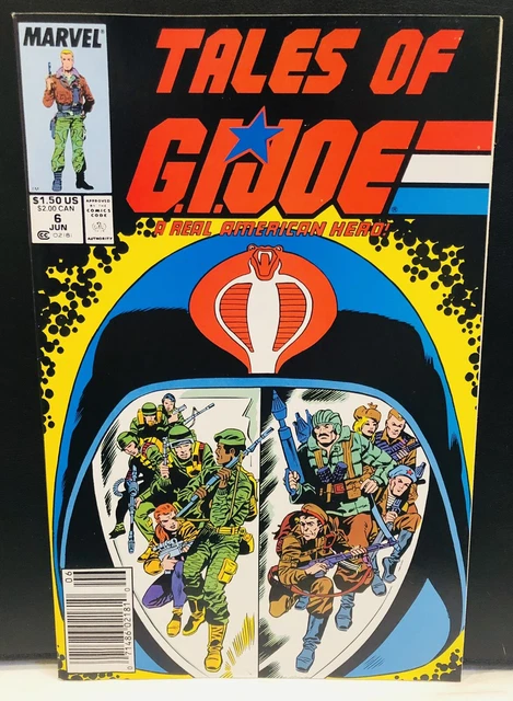 TALES OF G.I. JOE #6 Comic , Marvel Comics , Newsstand “ EUR 5,21 ...