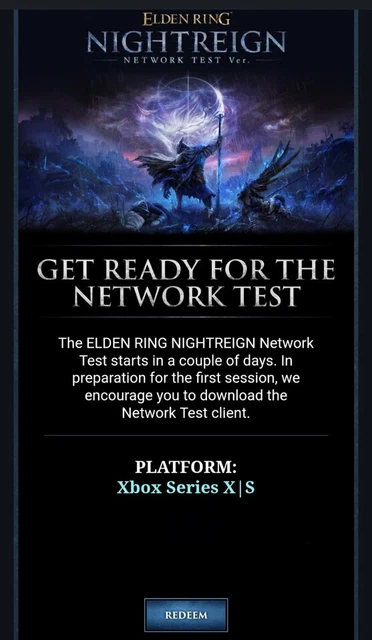 ELDEN RING NIGHTREIGN Network Test XBOX Series X/S North America Region ...