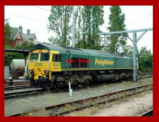 PHOTO CLASS 66 Loco No 66537 (2) £1.65 - PicClick UK